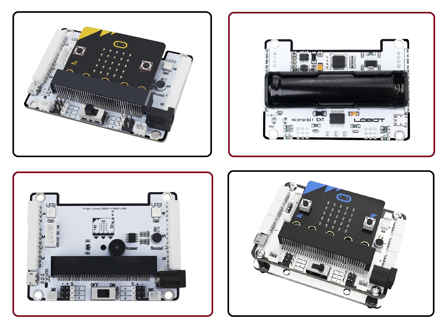 บอร์ดขยายการใช้งานร่วมกับบอร์ดควบคุม Microbit Expansion Board Se Ed