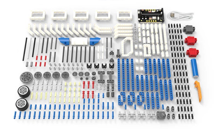 ชุดประกอบหุ่นยนต์ 16 แบบ ใช้งานร่วมกับบอร์ดควบคุม Bbc Microbit Se Ed