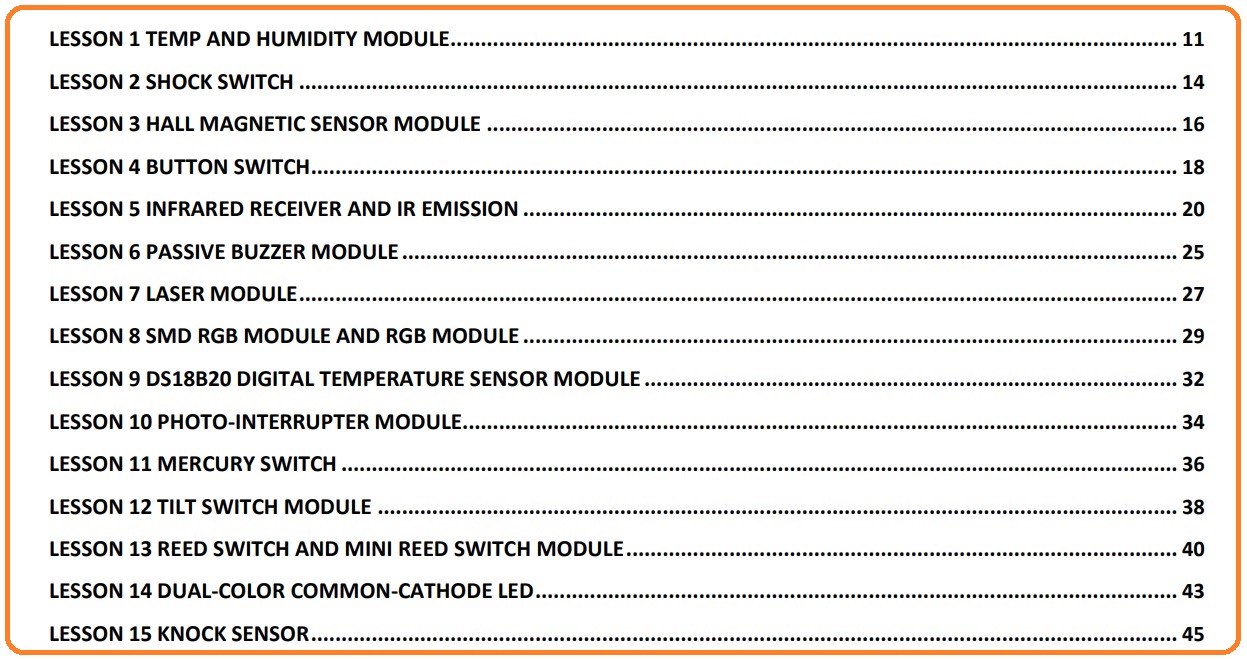 ชุดทดลองเรียนรู้ Stem กับอุปกรณ์ใช้งาน 37 แบบร่วมกับบอร์ด Arduino Se